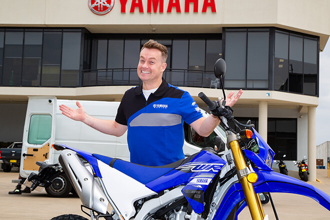 Denyer hits the dirt | Yamaha Motor Australia