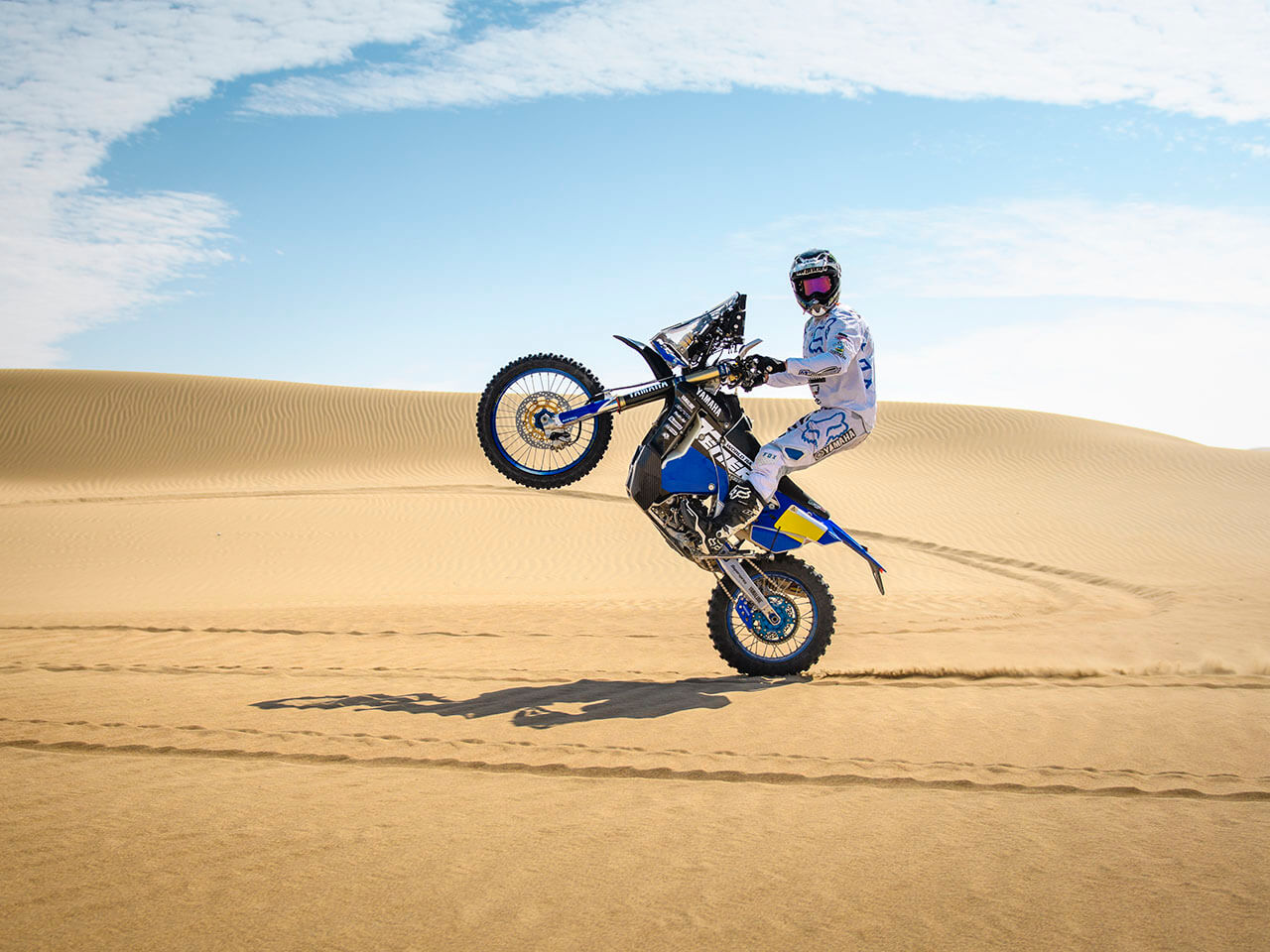 Yamaha Dakar 2014 Wallpapers Rodney Faggotter Shaping Up For Dakar
