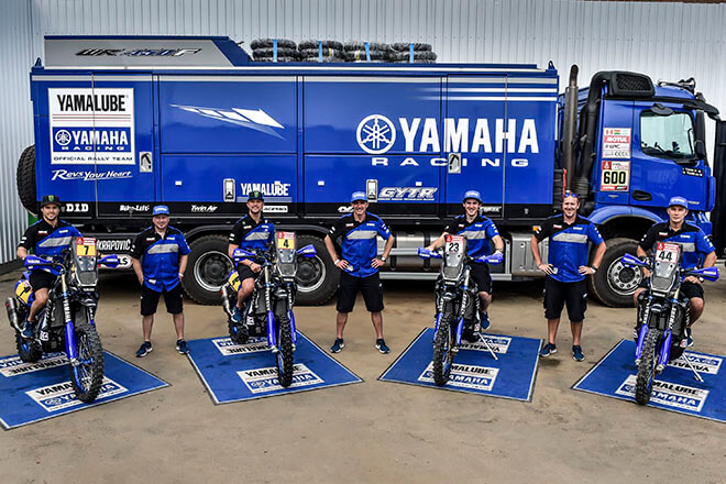 All Systems Go For Yamalube Yamaha Official Rally Team At 2018 Dakar ...