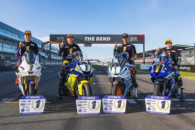 Yamaha Racing Dominates ASBK Support Divisions | Yamaha Motor Australia