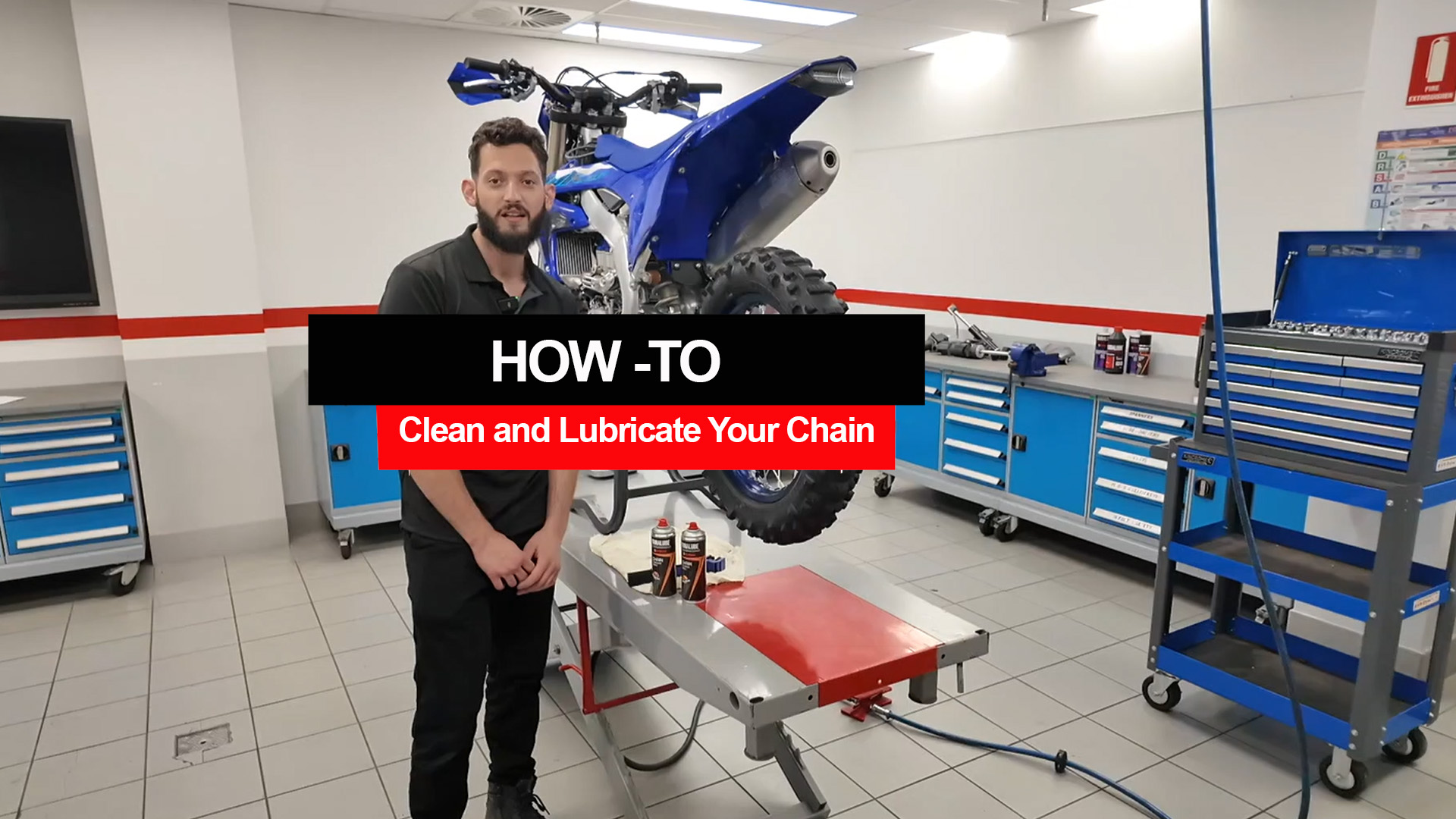 How To | Clean and Lubricate Your Chain | Yamaha Motor Australia