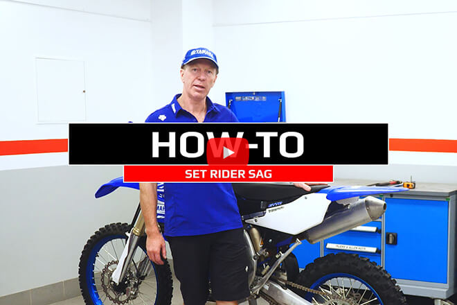 How To | Set Rider Sag | Yamaha Motor Australia