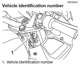 How to read your VIN number | Yamaha Motor Australia | Yamaha Motor ...